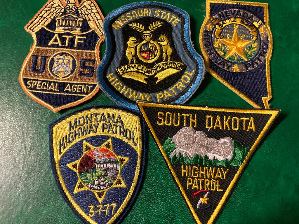 5 - US Police Mini Patches | Rustys