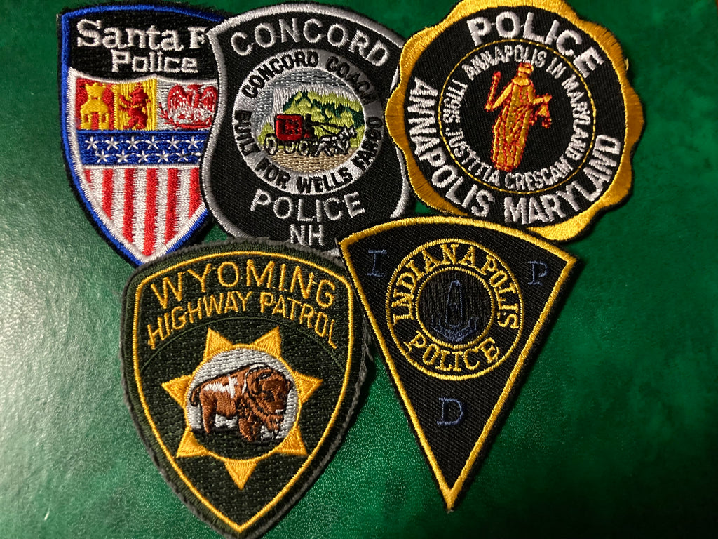 5 - US Police Mini Patches | Rustys